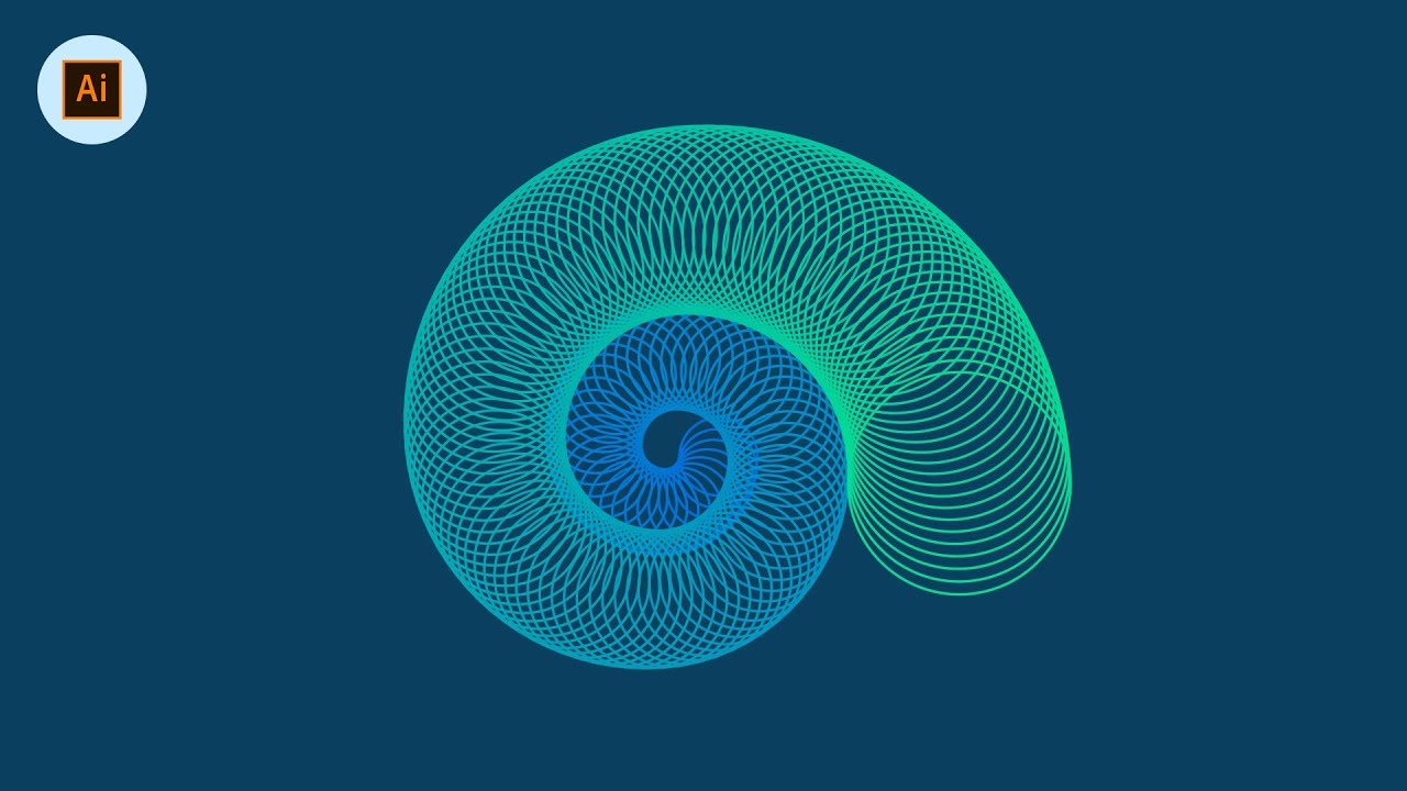 Illustrator Spiral Vector Art MADE EASY Dezign Ark