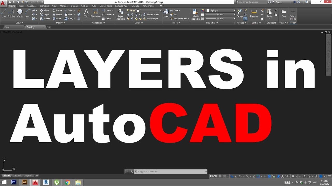 Layers In Autocad Tutorial Dezign Ark