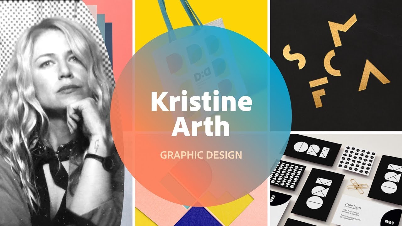 Live Graphic Design with Kristine Arth - 1 of 3 - Dezign Ark