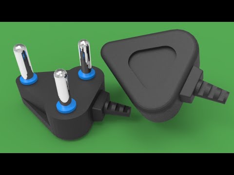 Making 3 Pin A.C Plug in AutoCAD 3D - Dezign Ark