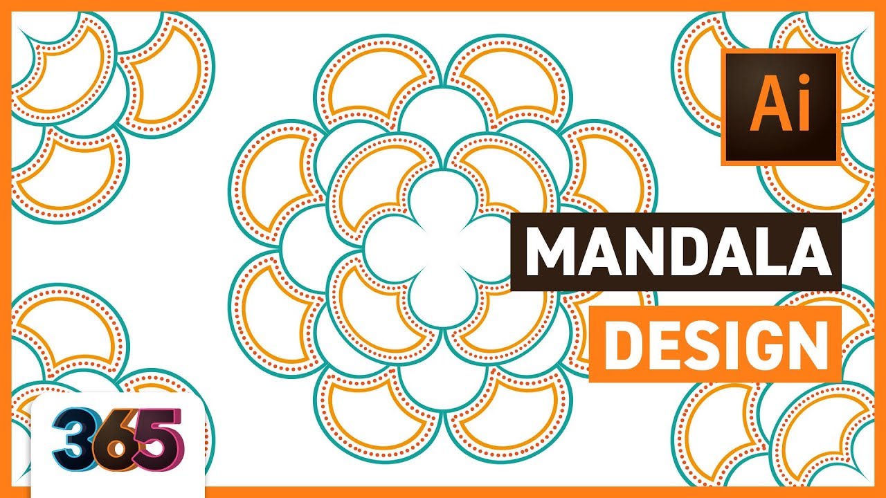 Mandala Illustrator Cc Tutorial 209 365 Dezign Ark
