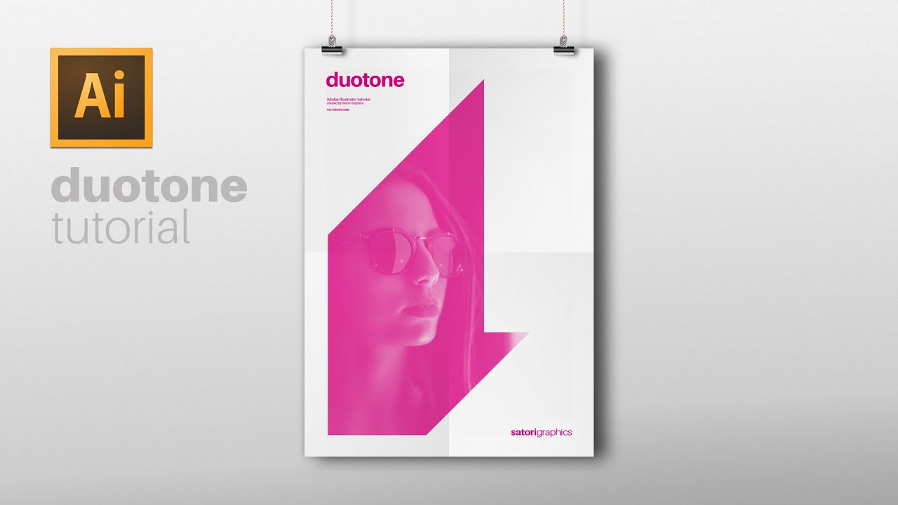 Master DUOTONE In Illustrator - Duotone Poster Designs - Dezign Ark