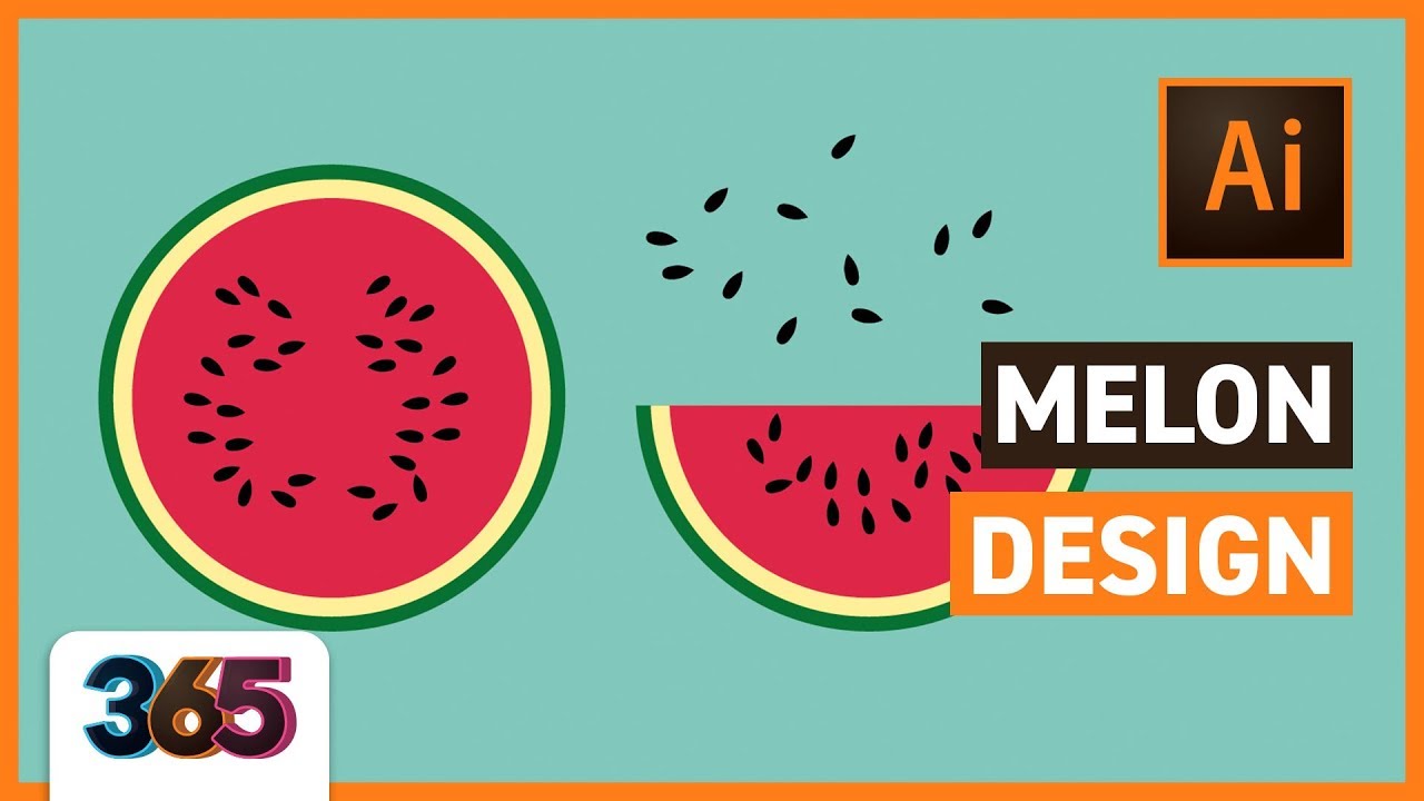 Melon Illustrator Cc Tutorial 320 365 Dezign Ark