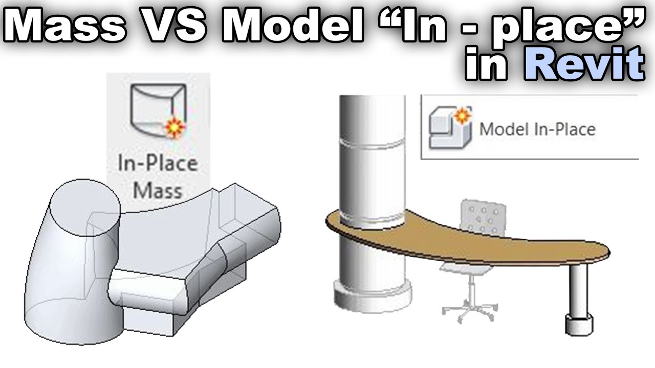 Model In-place VS Massing In-place in Revit Tutorial - What is the ...