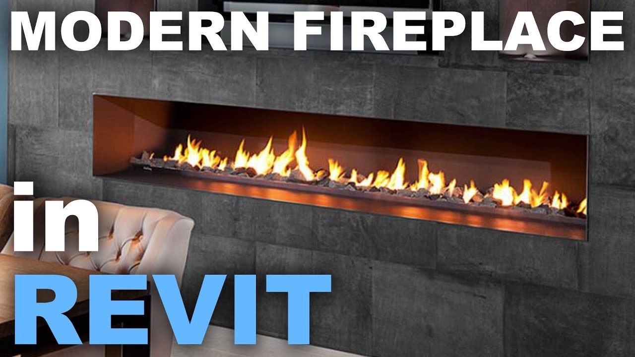 Modern Fireplace Family in Revit Tutorial - Dezign Ark