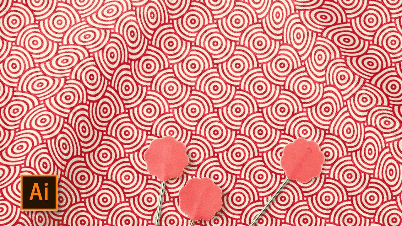 Overlapping Circles Pattern Adobe Illustrator Dezign Ark