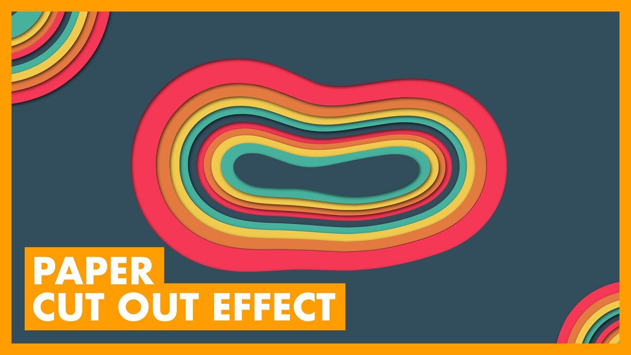 Paper Cut Out Effect Illustrator Tutorial Dezign Ark