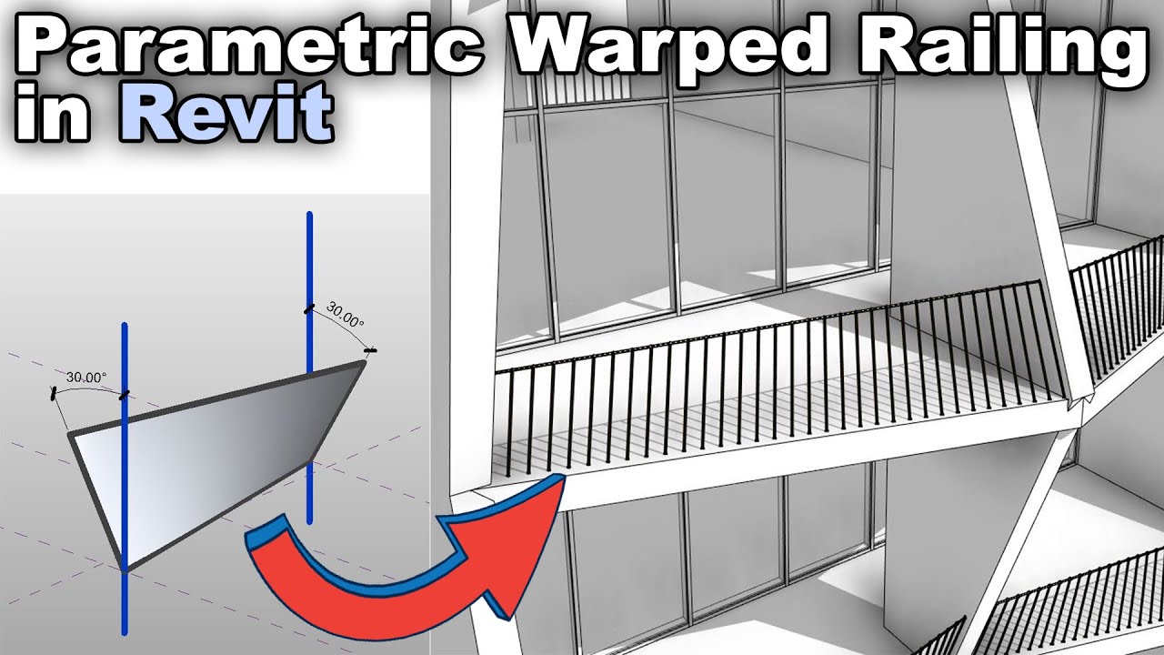 Parametric Custom Railing in Revit Tutorial - Dezign Ark Parametric Custom Railing in Revit Tutorial - Dezign Ark