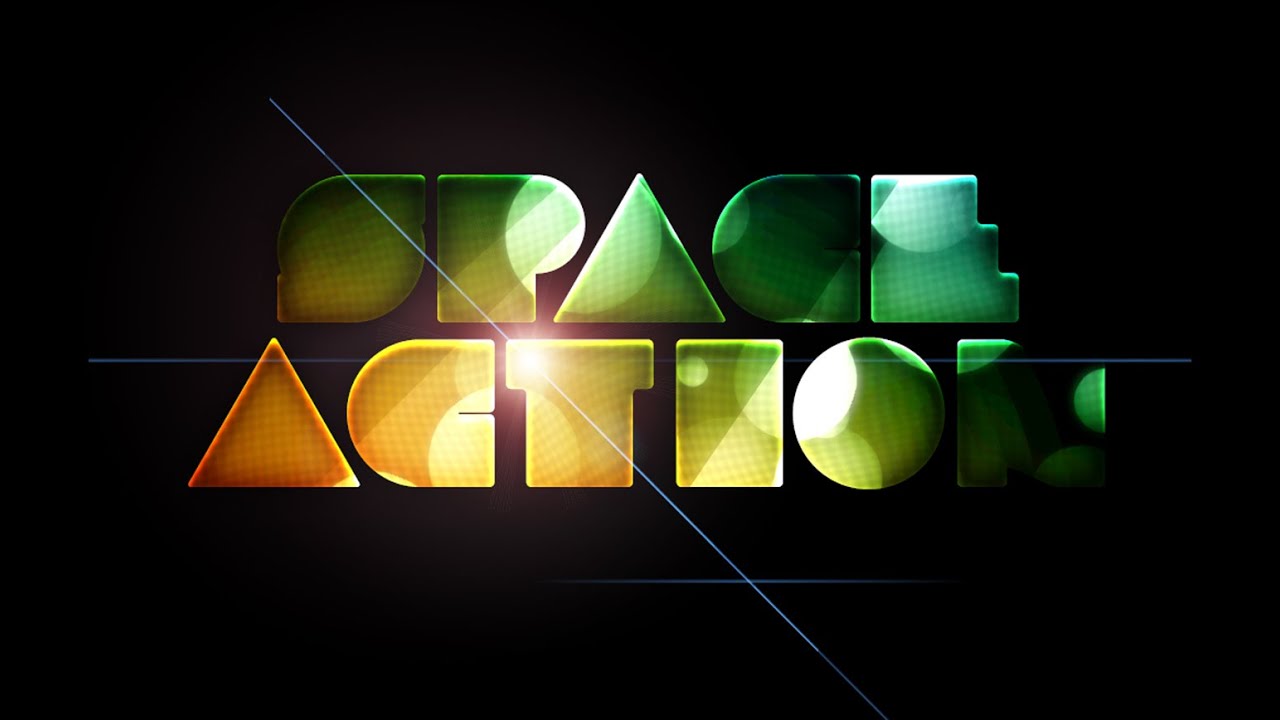 Shiny Abstract Text Effect in Photoshop | Typography | Sci-fi - Dezign Ark