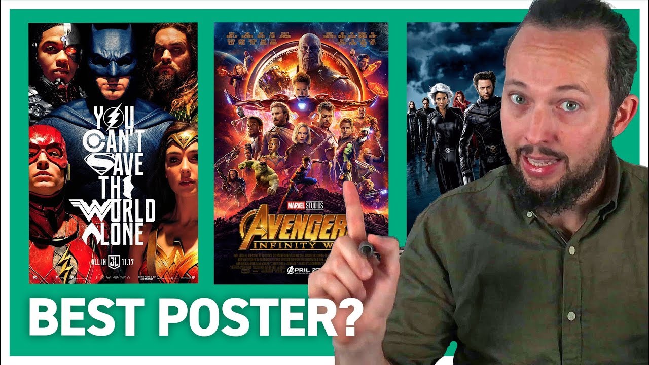 Superhero Posters Ranked by Graphic Designer - Dezign Ark