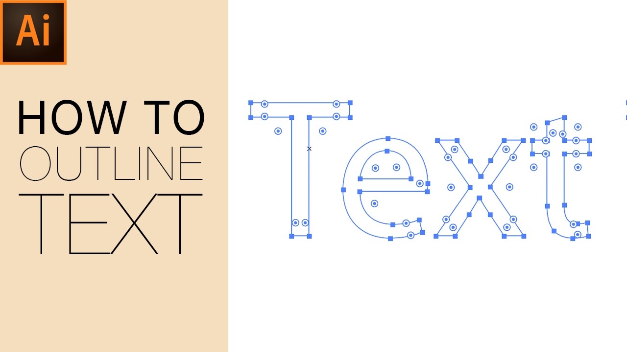 TEXT TO VECTOR PATH ILLUSTRATOR TUTORIAL GRAPHIC DESIGN HACKS TEXT TO VECTOR PATH ILLUSTRATOR TUTORIAL GRAPHIC DESIGN HACKS