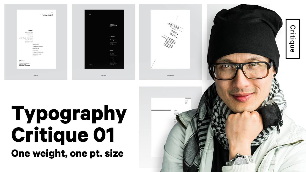 Typography Critique Week 1 - One Weight, One Pt. Size - Designing with ...