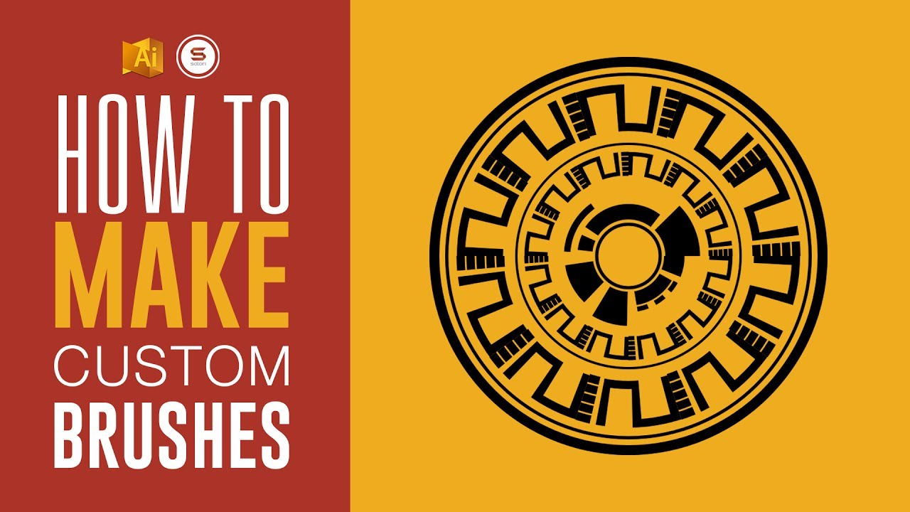 Using Custom Illustrator Brushes To Make Cool Vector Art Satori