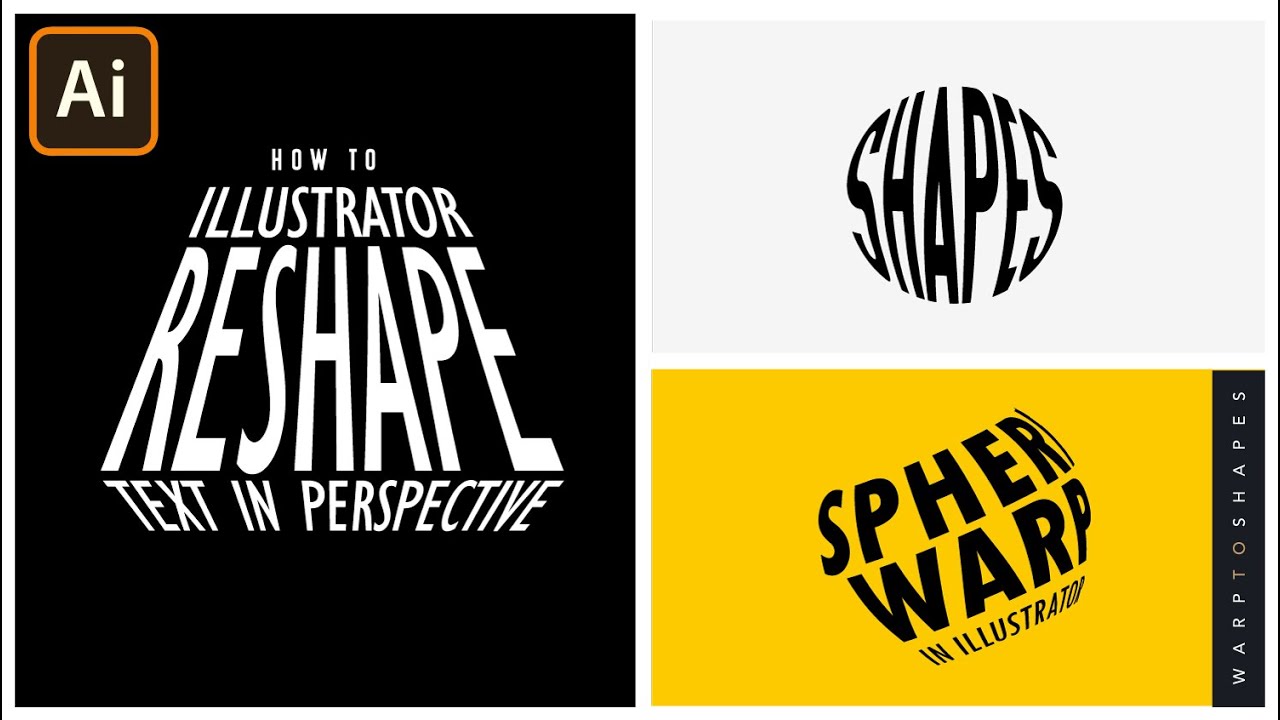 Warp Text In Adobe Illustrator Make To Top Object Graphic Design Warp Text In Adobe Illustrator Make To Top Object Graphic Design