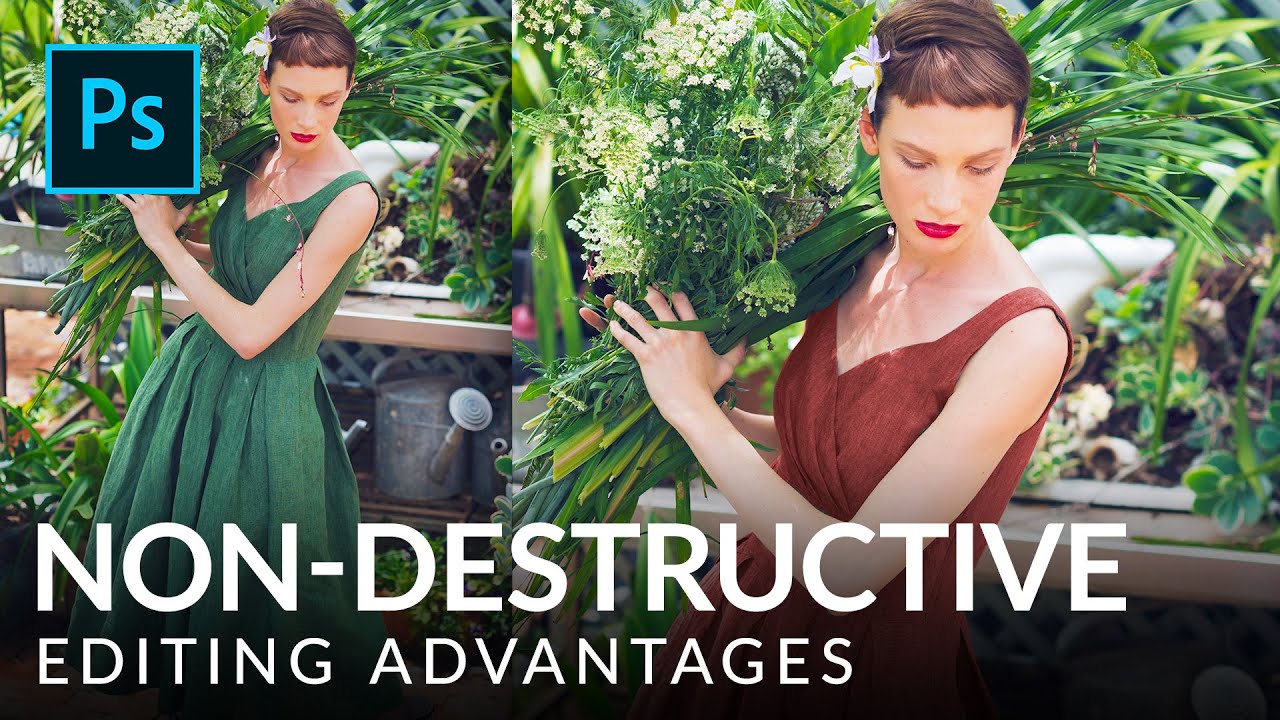 What is Non-Destructive Editing? | Photoshop Tutorial | PHLEARN ...
