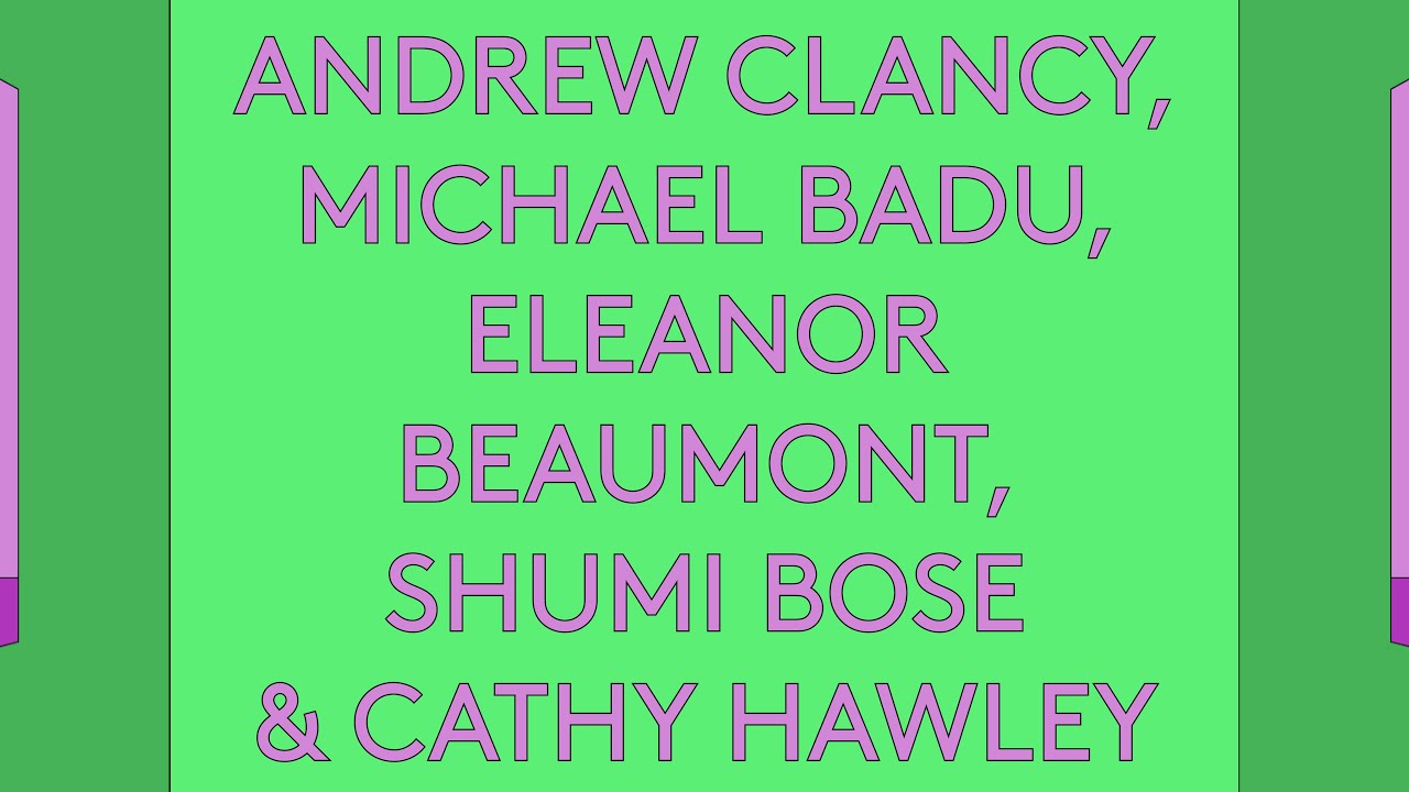 100 Day Studio: Andrew Clancy and guests - Can Architecture Be Critical ...