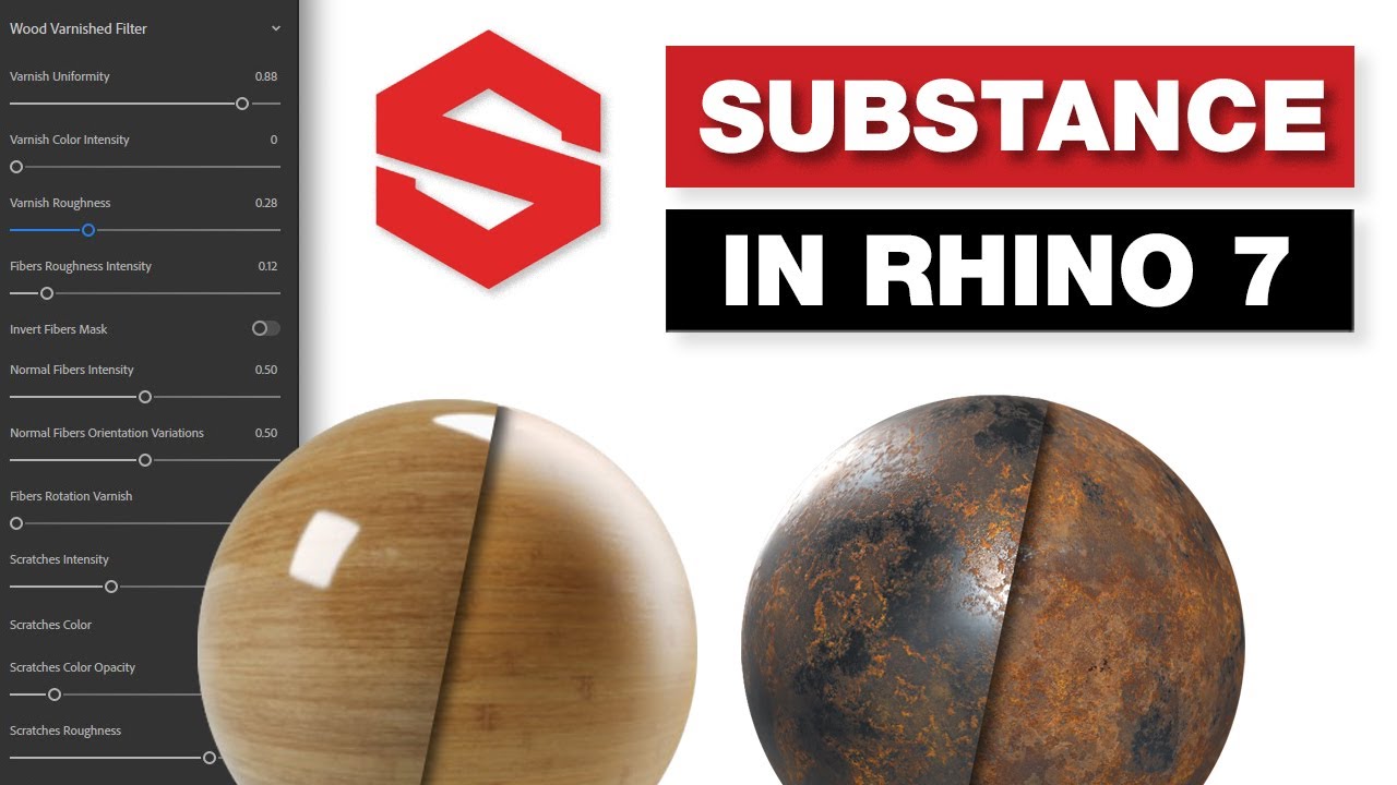 3D Realistic Materials in Rhino 7 with Substance - Dezign Ark