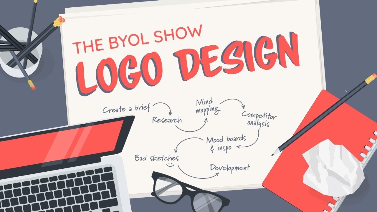 How to Design a Logo for Beginners | BYOL Show EP1 - Dezign Ark