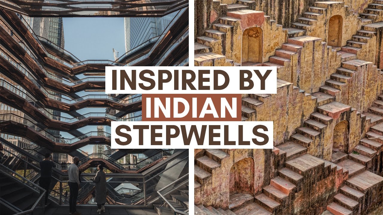 Structure inspired by Indian Step wells - Dezign Ark