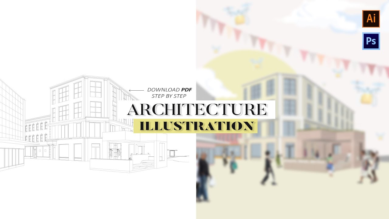 Recreating Bartlett Style Architecture Illustration - Dezign Ark