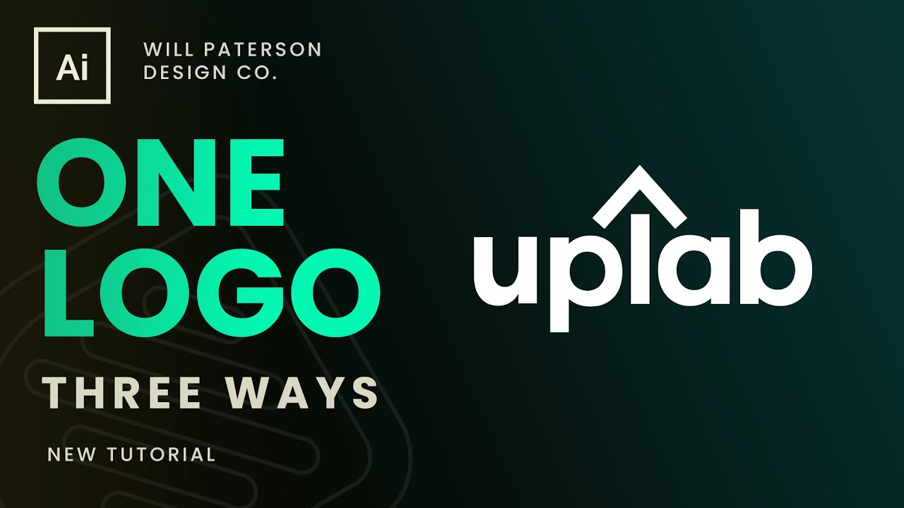 One Logo Three Ways 🤯(Super Simple Method) - Dezign Ark