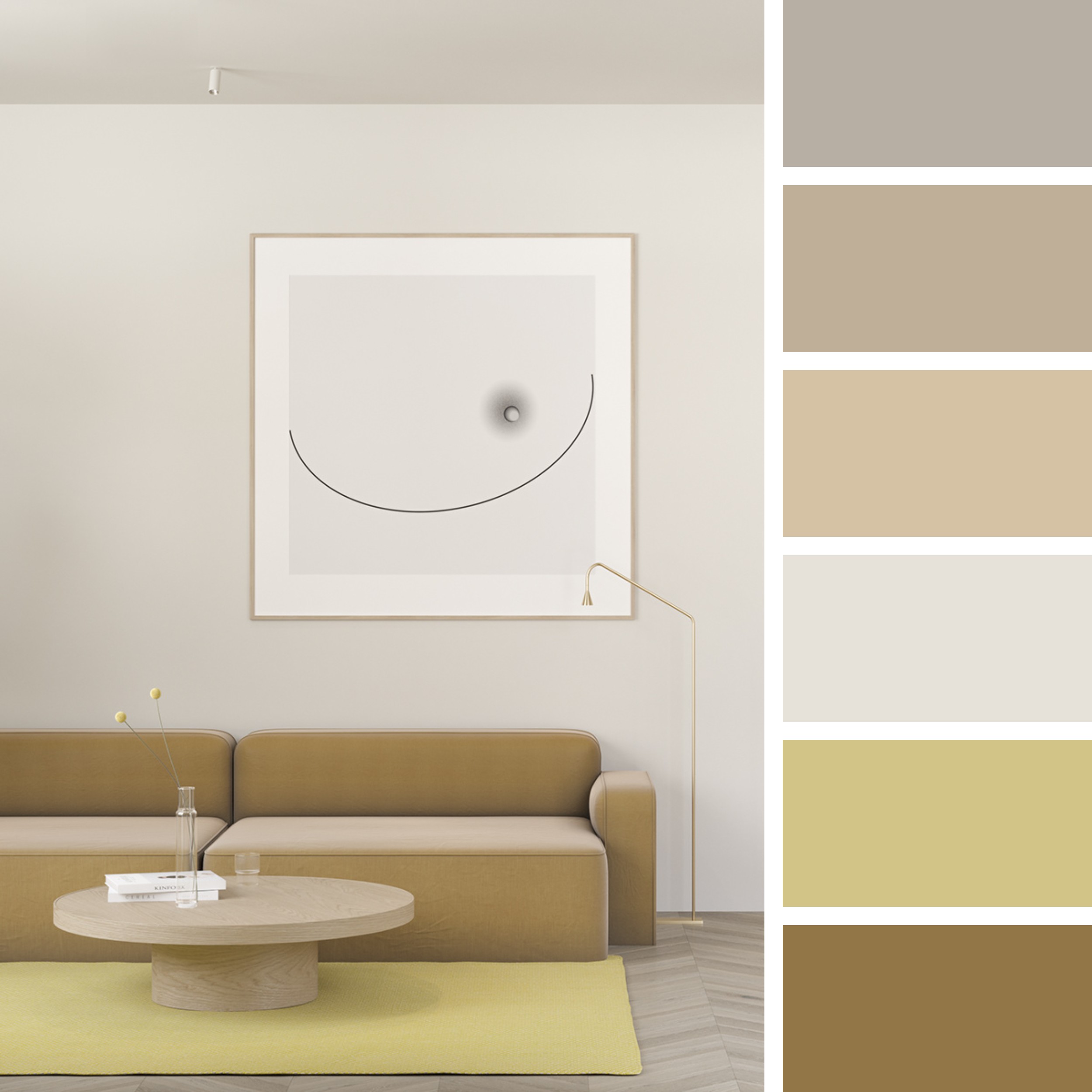 Adm Apartment – Living Room - Dezign Ark