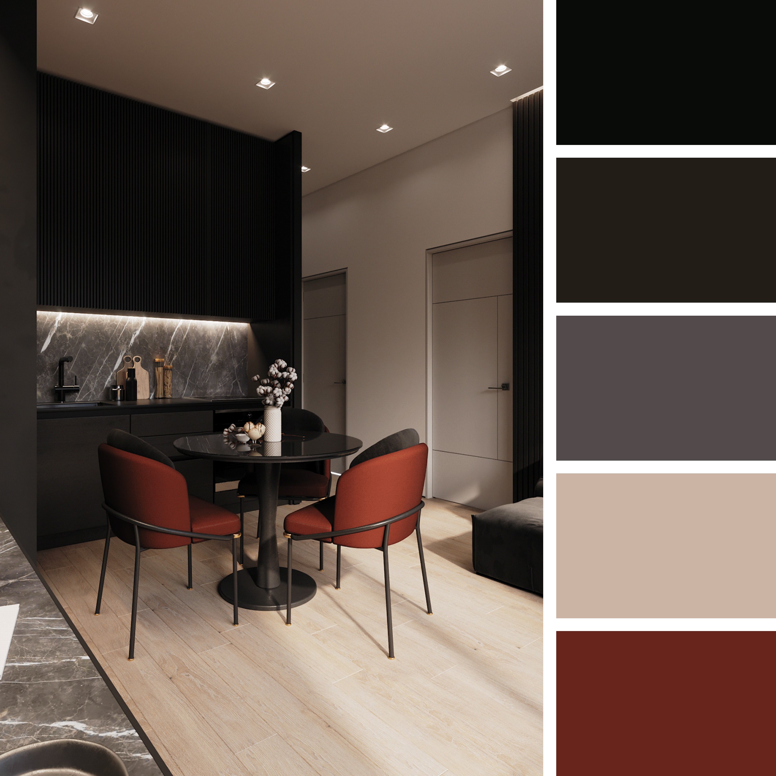 AP Apartment – Dining Room - Dezign Ark