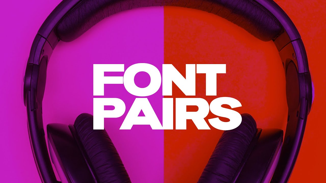 5 GREAT Font Pairs For Stunning Designs #shorts - Dezign Ark