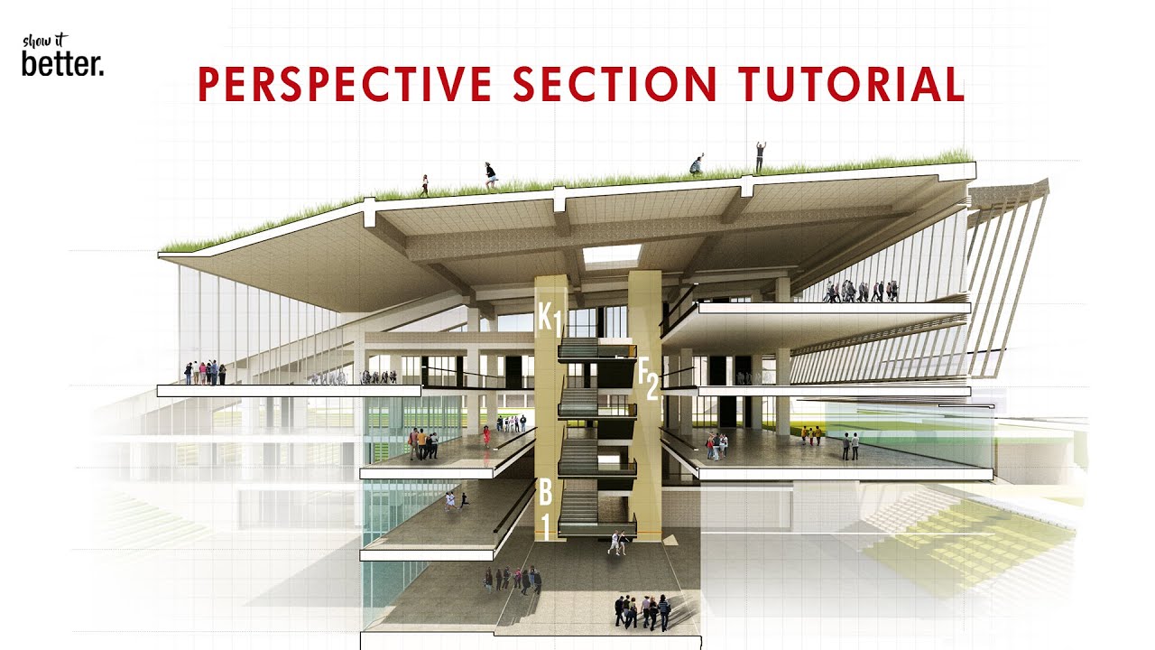 How to Render a Perspective Section - Dezign Ark How to Render a Perspective Section - Dezign Ark
