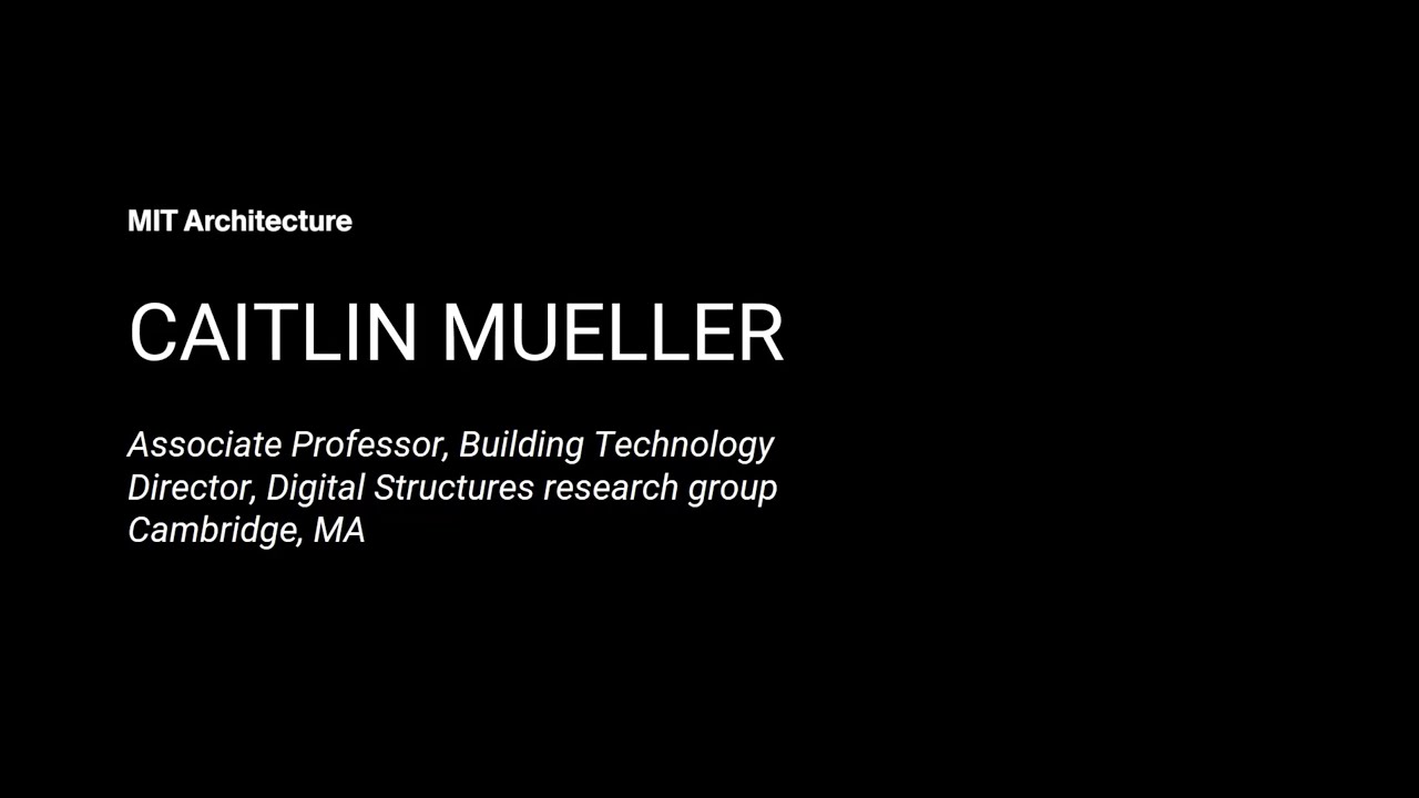 Only at MIT: Caitlin Mueller - Dezign Ark