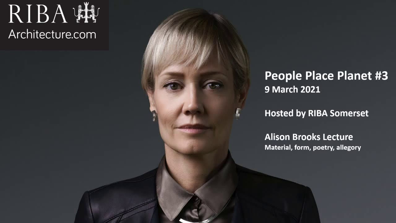 People, Place, Planet: Alison Brooks lecture - Dezign Ark