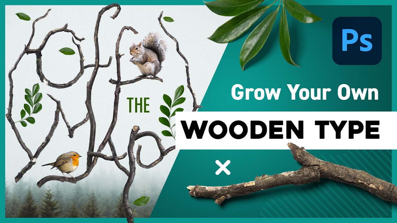 Realistic Type Composition with Photoshop 2021 - Dezign Ark