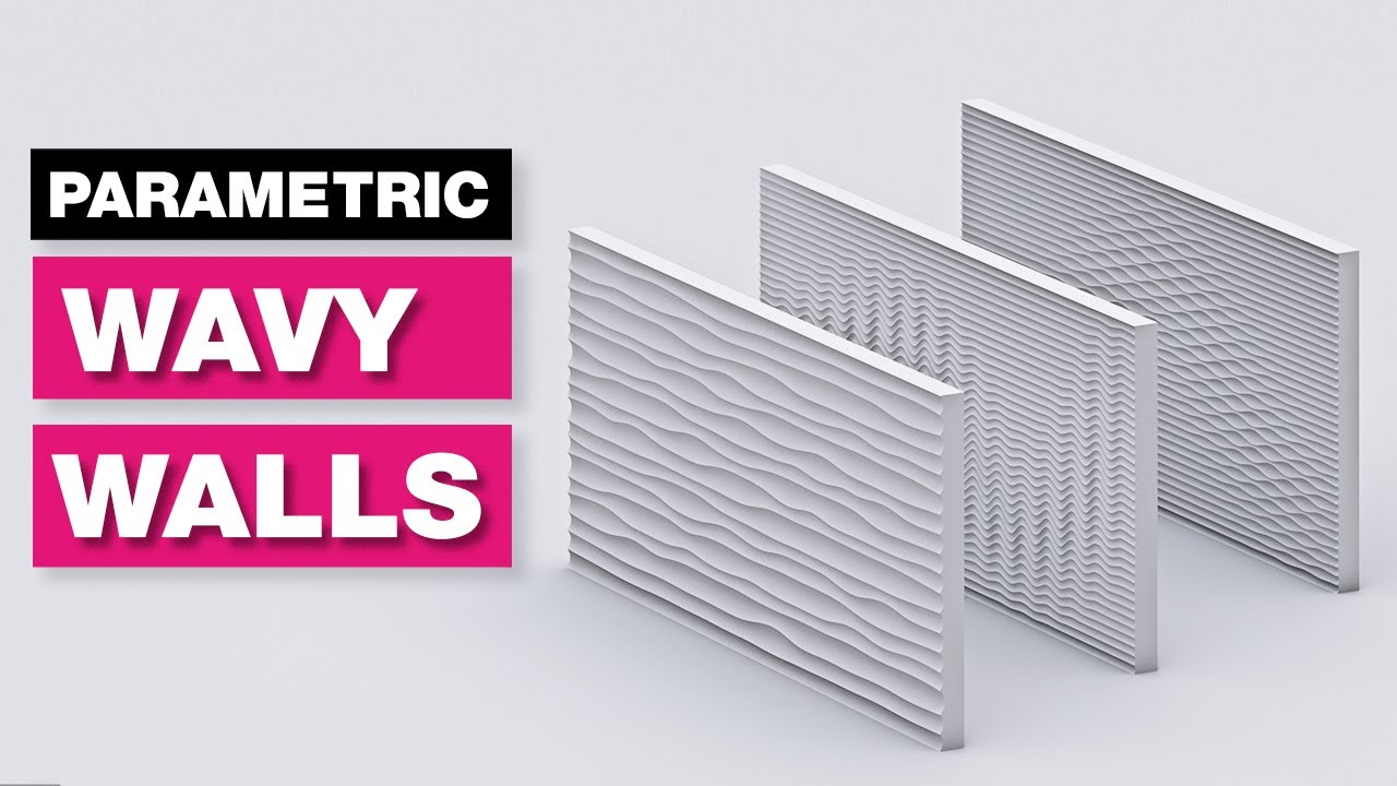 Wavy Wall in Grasshopper | Rhino - Dezign Ark