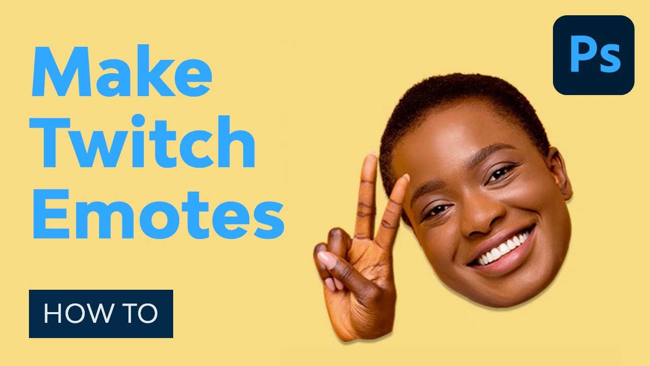 How to Make Twitch Emotes | Photoshop Tutorial - Dezign Ark