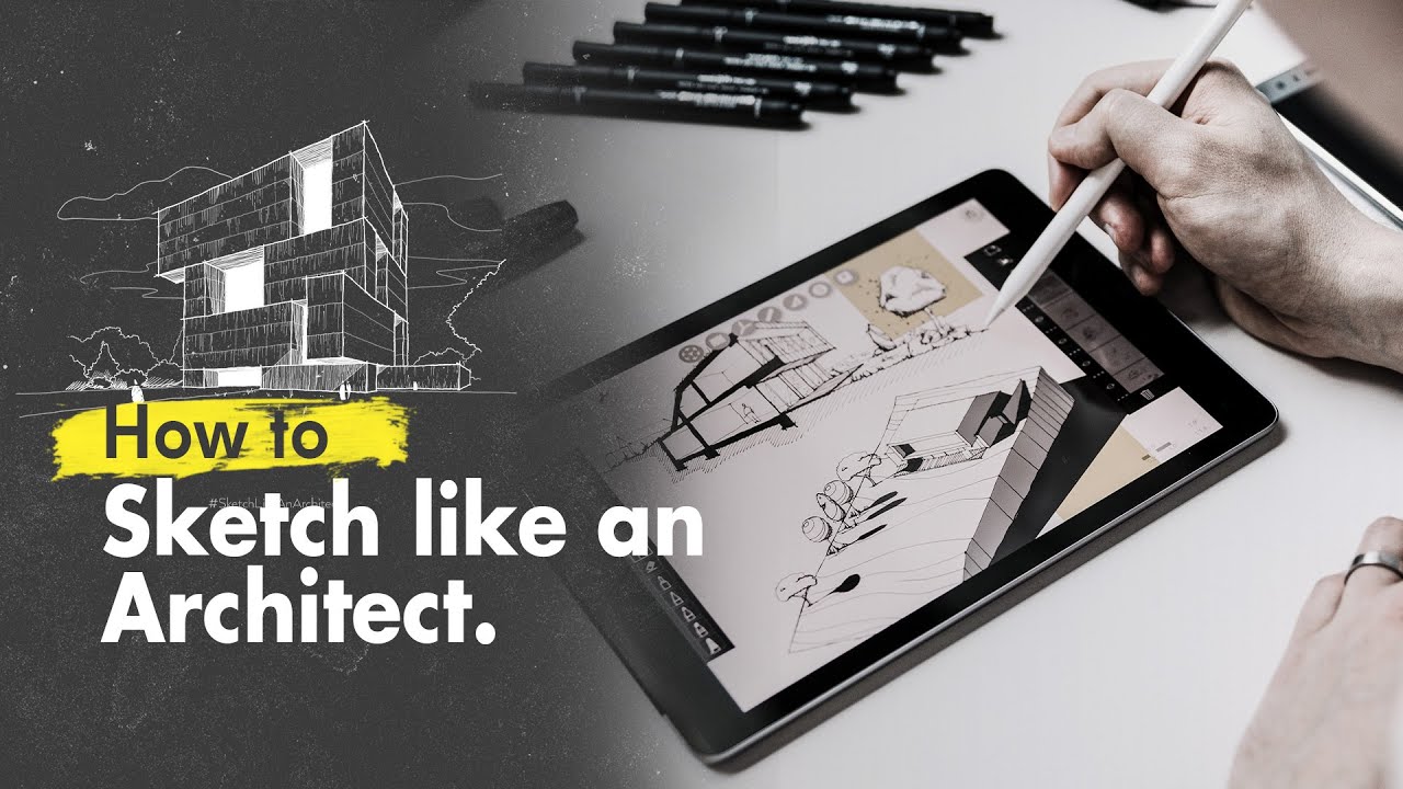 Sketch like an architect. Tips from an actual master! David Drazil ...