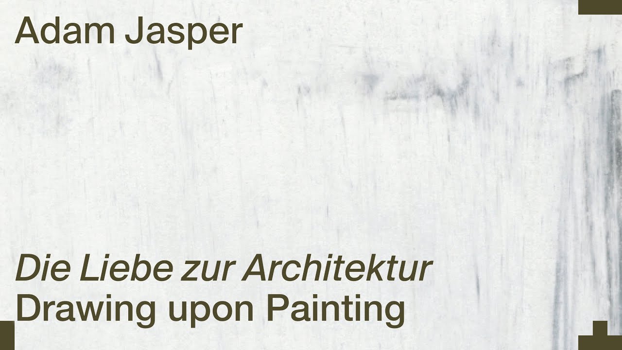 Adam Jasper: Drawing upon Painting - Dezign Ark