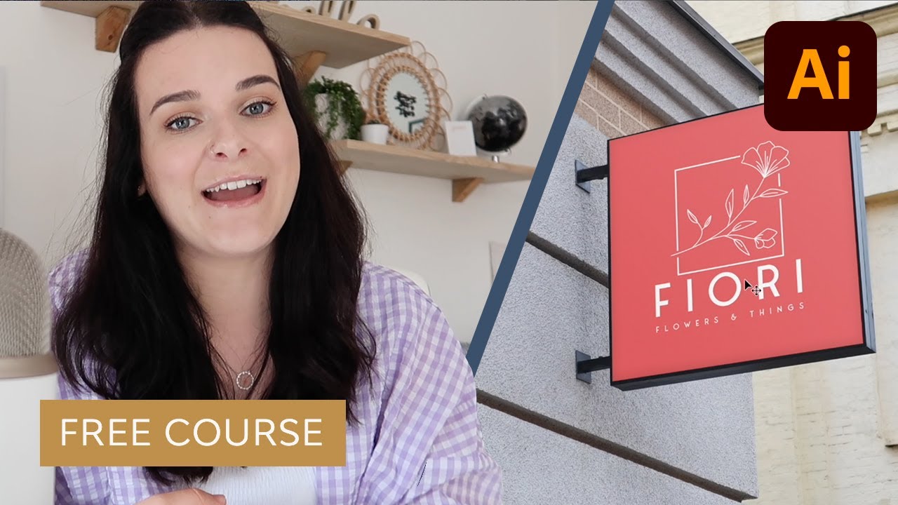 Logo Design in Illustrator for iPad with Alice Thorpe - Dezign Ark