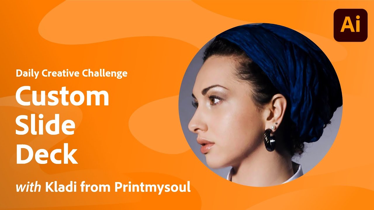 Illustrator Daily Creative Challenge - Custom Slide Deck - Dezign Ark