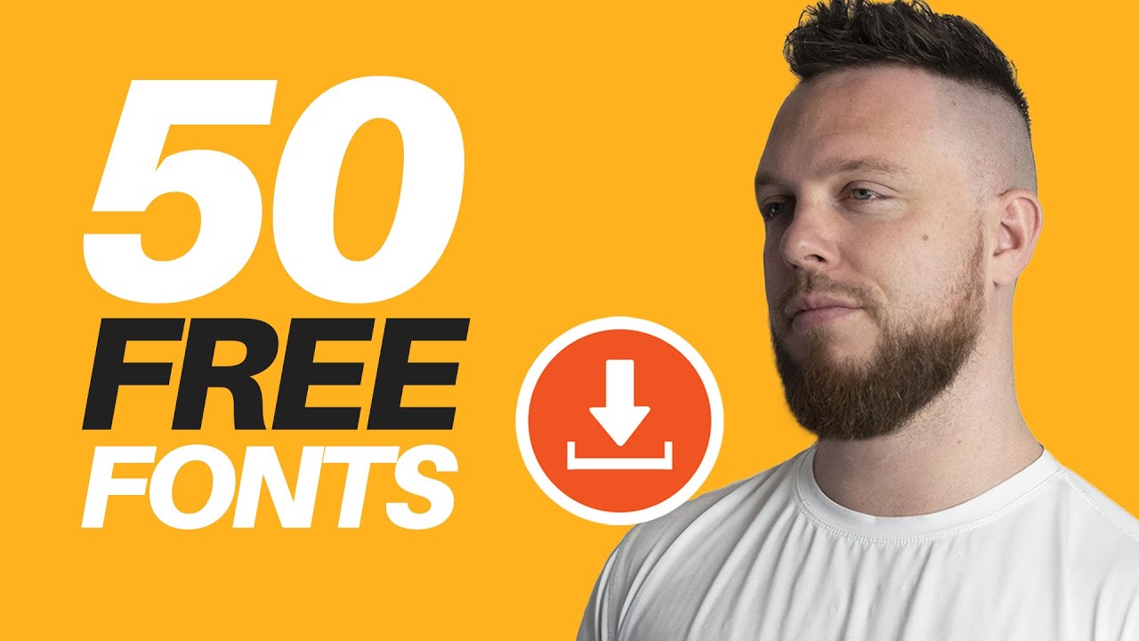50 Fonts YOU Need To Download Right Now 📩 (FREE FONTS!!) - Dezign Ark