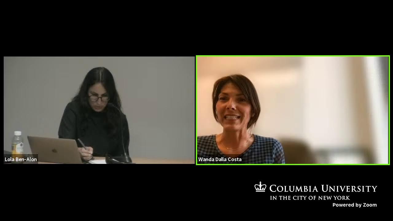 Columbia GSAPP Dean's Lecture Series: Wanda Dalla Costa - Dezign Ark