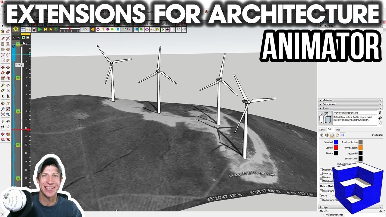 SketchUp EXTENSIONS FOR ARCHITECTURE - Real Animations with Animator ...