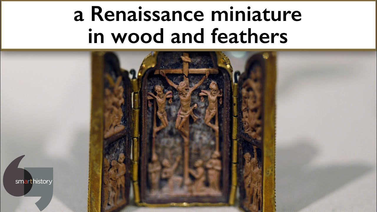 A Renaissance miniature in wood and feathers - Dezign Ark