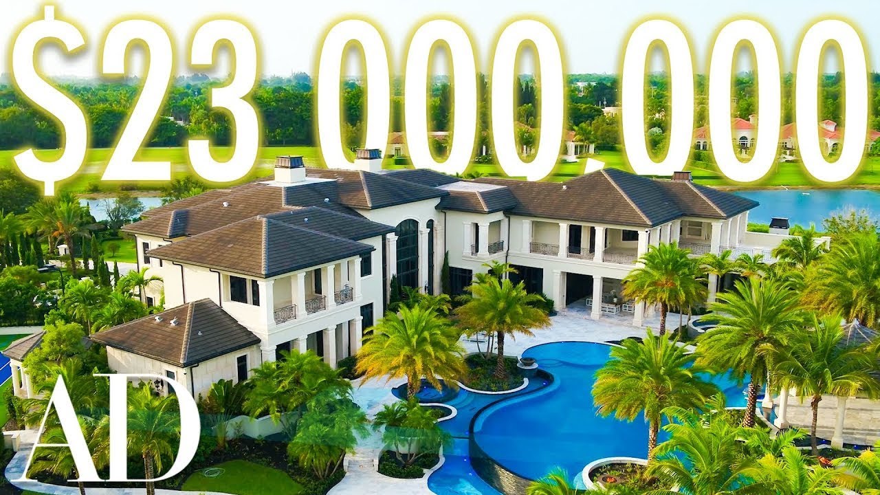 Inside A $23 Million Mega-Mansion Surrounded By A Lake - Dezign Ark