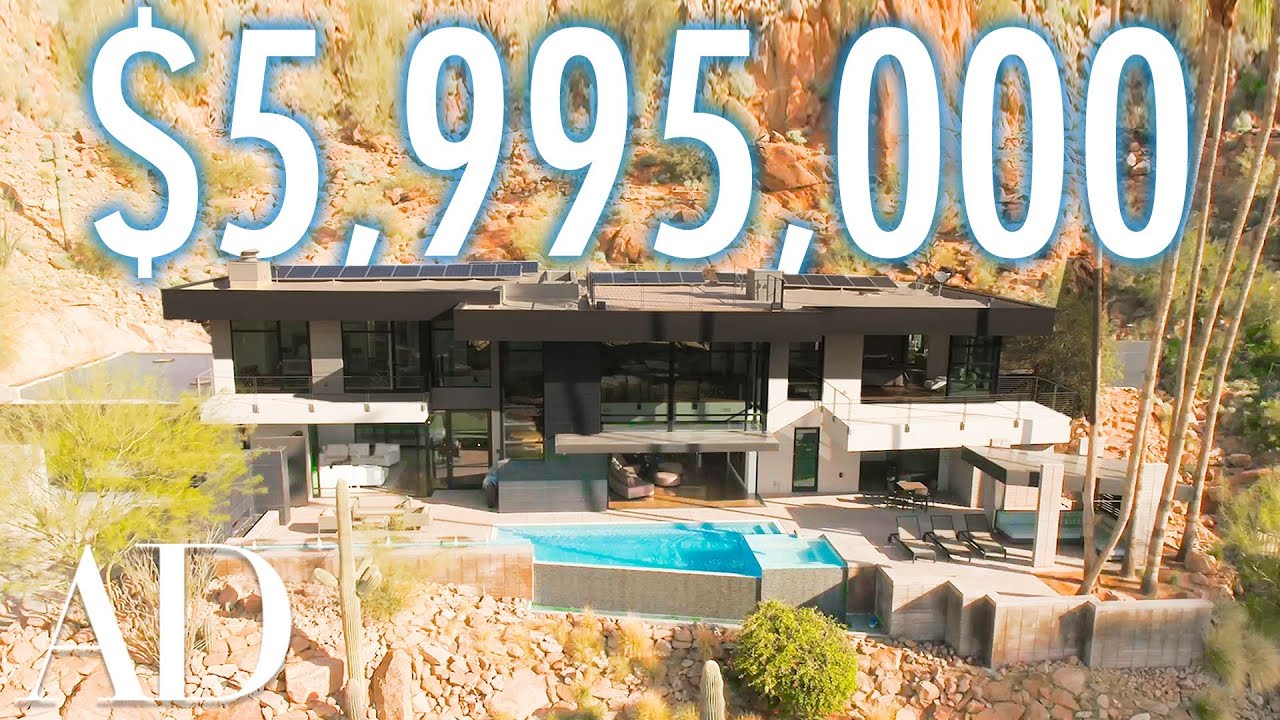 Inside a $6M Mansion With A Mountain In The Backyard | On The Market ...
