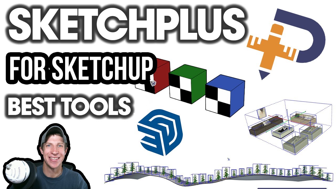 Using the BEST Tools From SketchPlus for SketchUp! (On Sale Now!) - Dezign Ark