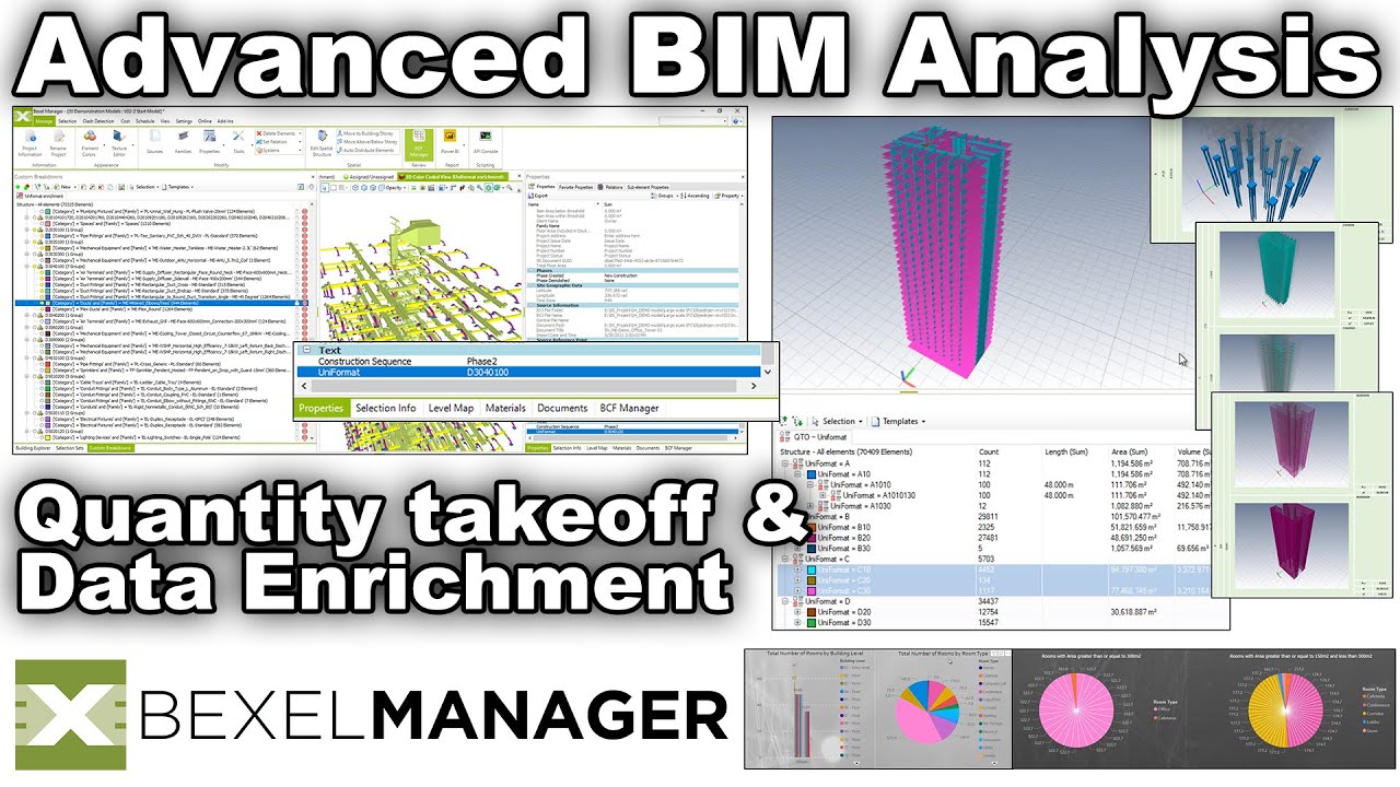 Advanced Bim Analysis Qto Data Enrichment With Bexel Manager