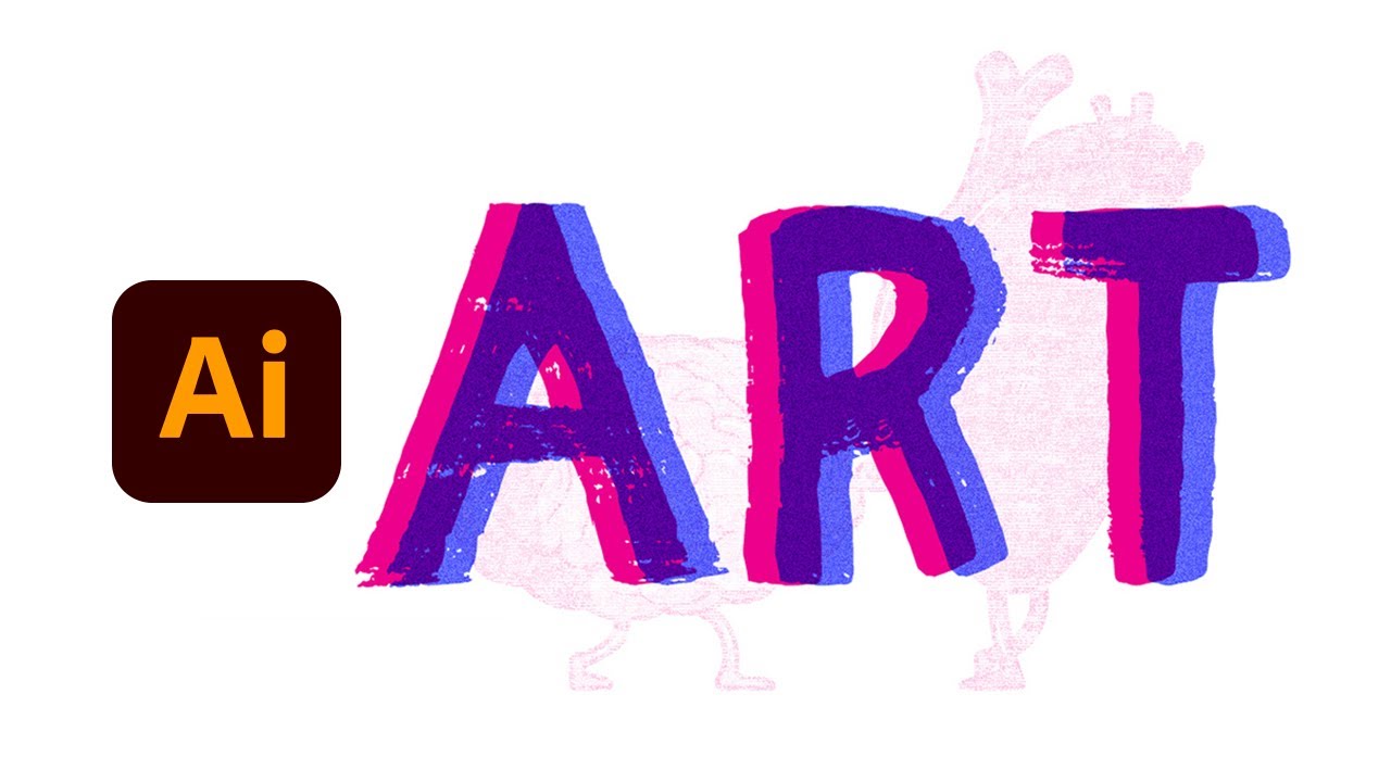 How to Create a Screen Print Effect in Illustrator - Dezign Ark