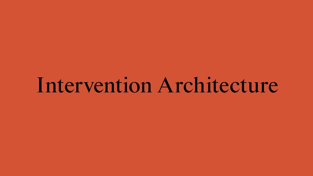 New Architects 4: Intervention Architecture - Dezign Ark