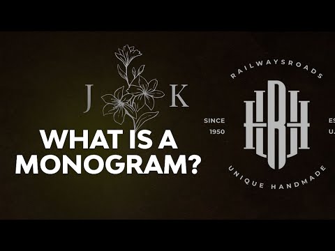 What Is a Monogram? Types, Designs, and Ideas - Dezign Ark