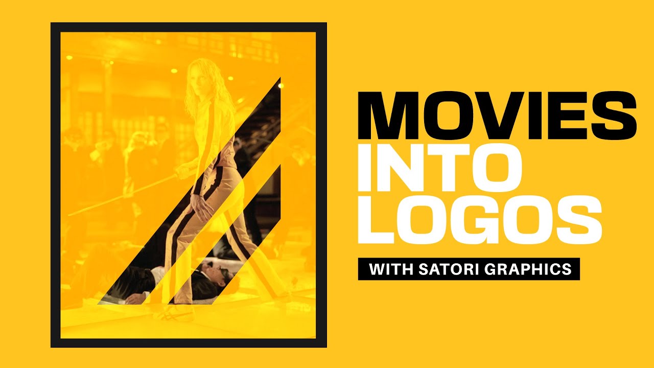 GEOMETRIC LOGO DESIGN CHALLENGE! (Turning Movies Into Logos) - Dezign Ark